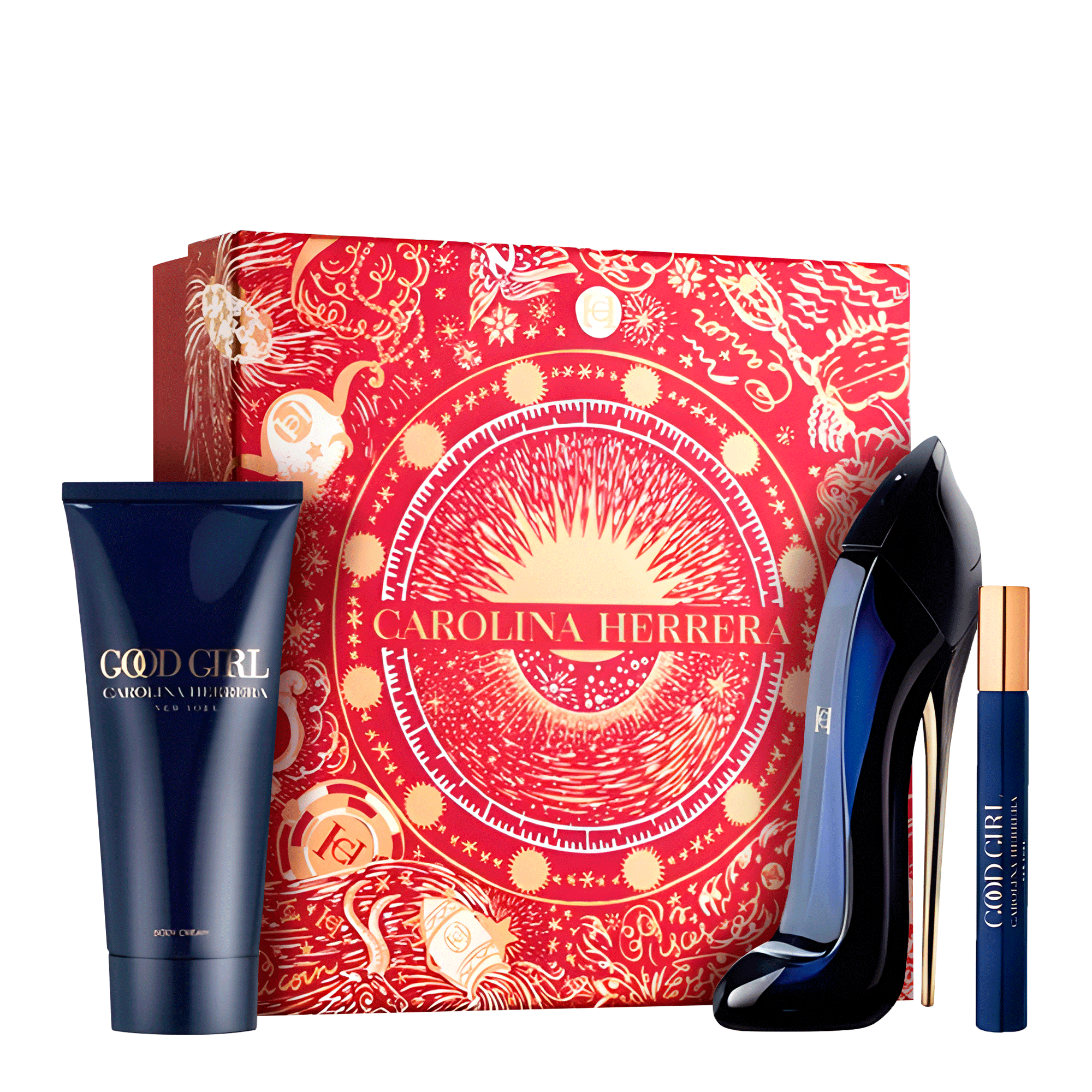 Kit Carolina Herrera Good Girl Eau de Parfum 80ml + Body Lotion 100ml ...