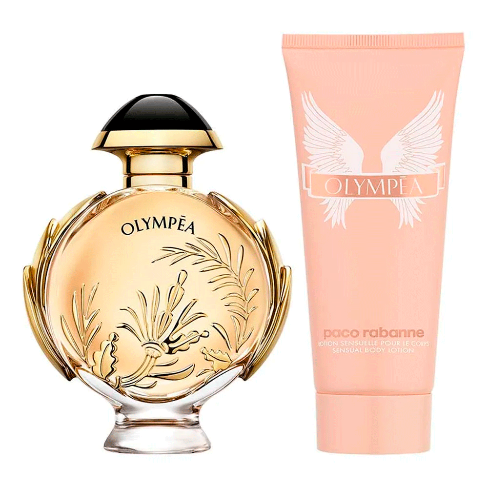 Kit Paco Rabanne Olympea Solar - EDP 80ml Body Lotion 100ml - Kassio ...