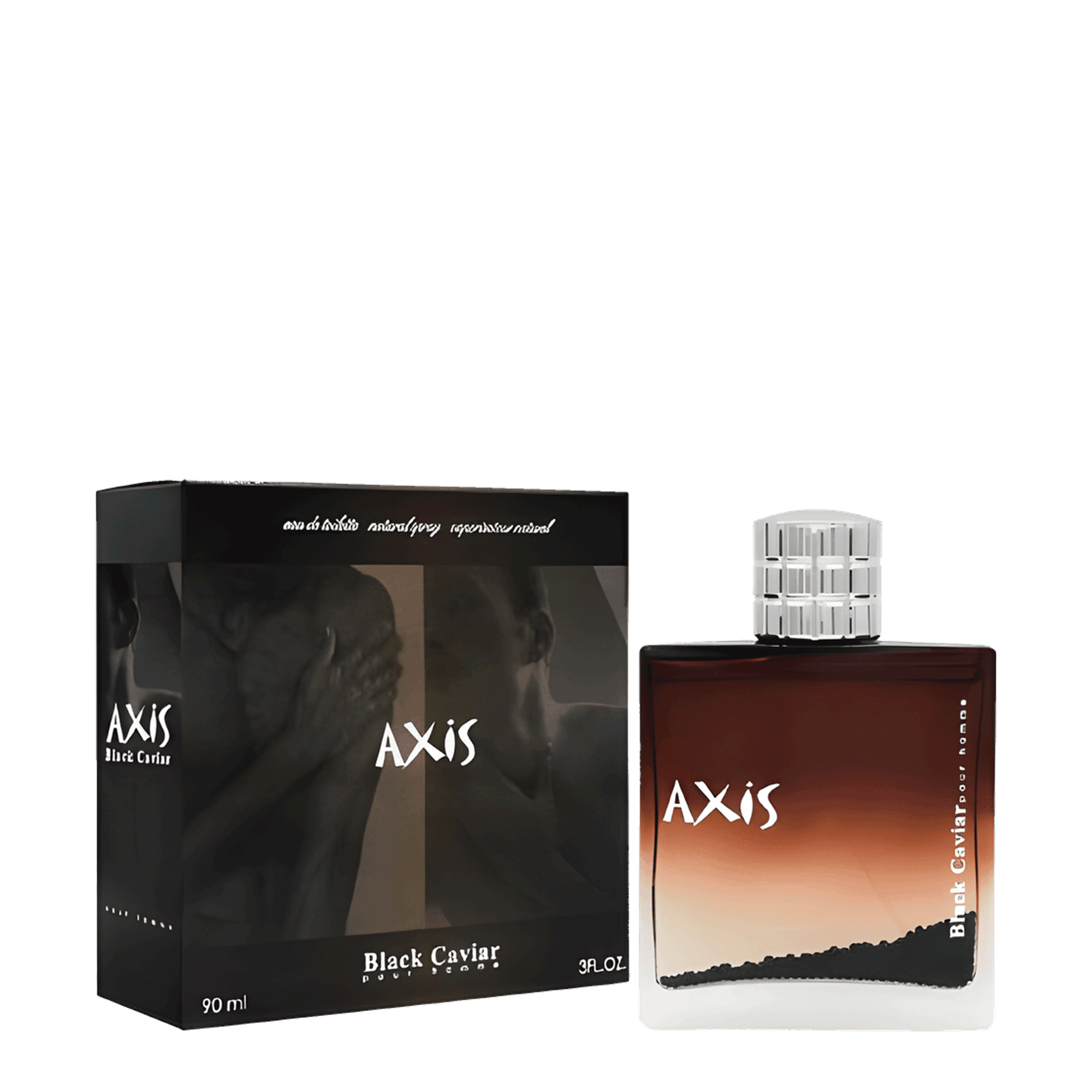 Axis Black Caviar Eau de Toilette - Perfume Masculino 90ml - Kassio Perfumaria