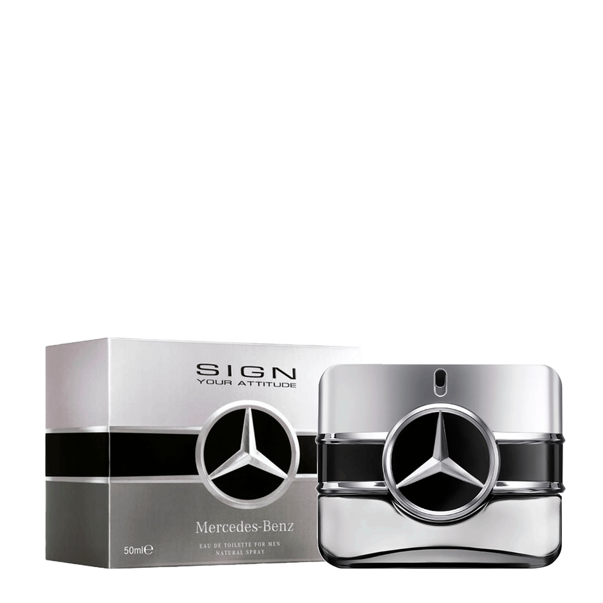 Mercedes Benz Sign Your Attitude Eau de Toilette - Perfume Masculino 50ml