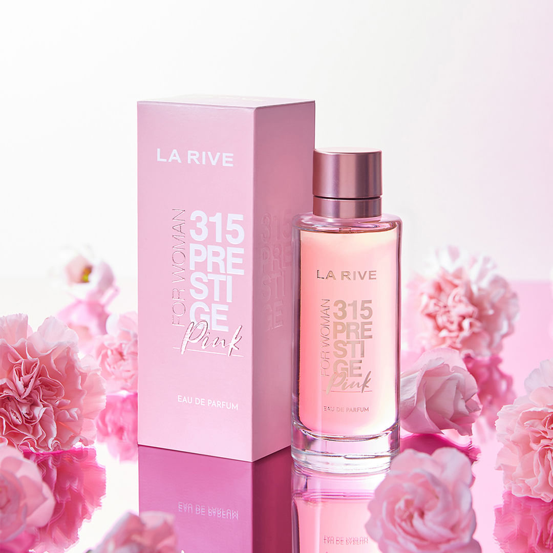 La Rive 315 Prestige Pink For Woman Eau De Parfum - Perfume Feminino ...