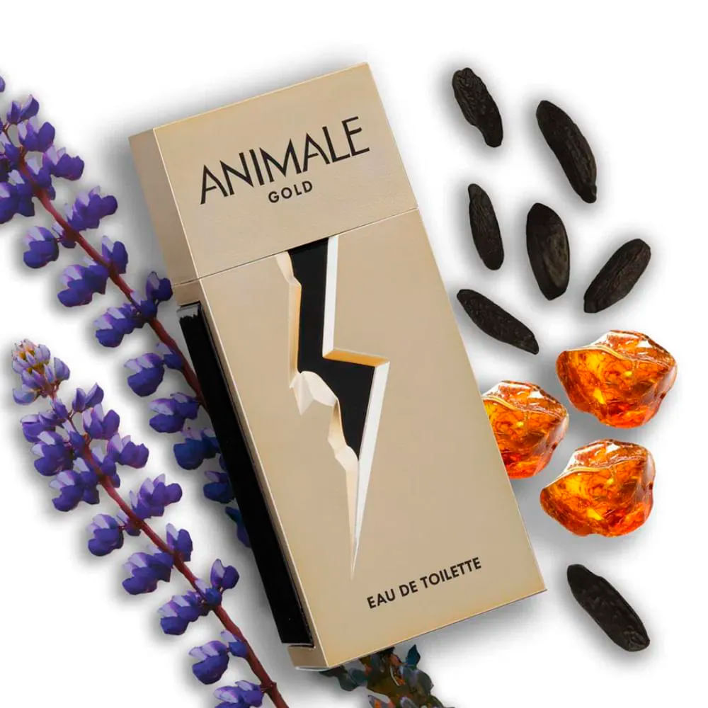 Animale Gold Eau de Toillete - Perfume Masculino 30ml - Kassio Perfumaria