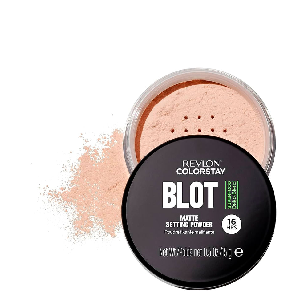Revlon Colorstay Blot Setting Powder - Pó Fixador 15g - Kassio Perfumaria
