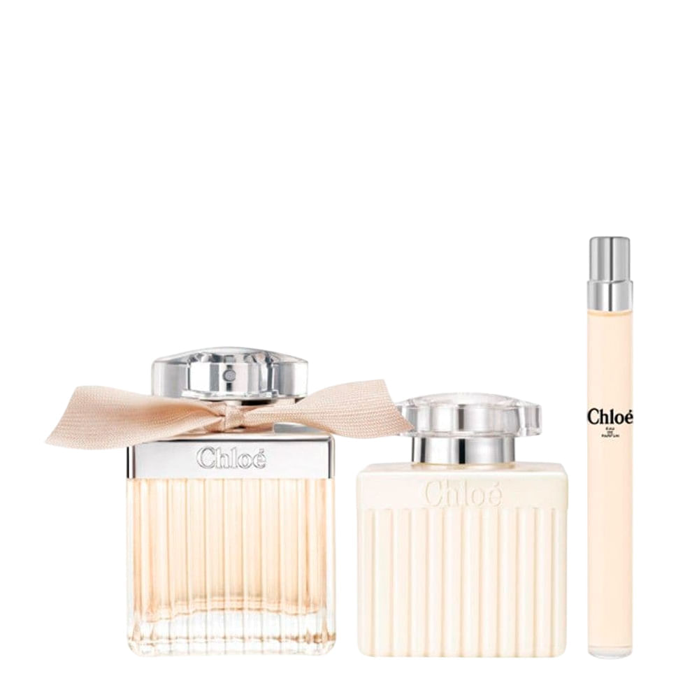 Kit Chloé Eau de Parfum 100ml + Body Lotion 100ml +Miniatura - Kassio ...