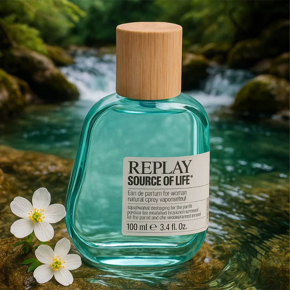 Replay Source of Life EDP Feminino 100ml - Floral Frutado - Kassio ...