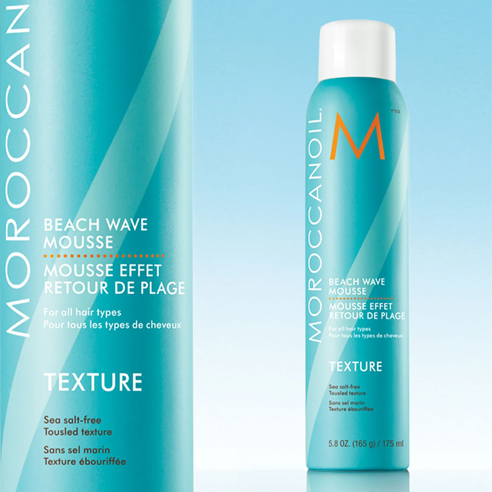 Moroccanoil Beach Wave - Mousse Capilar 175ml - Kassio Perfumaria