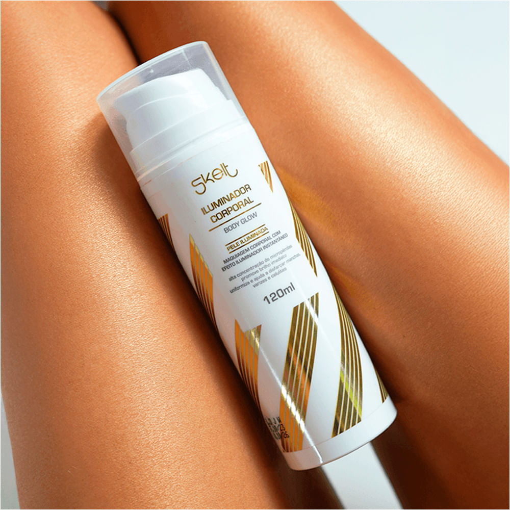 Skelt Iluminador Corporal Red Carpet Glow - Iluminador 120ml - Kassio ...