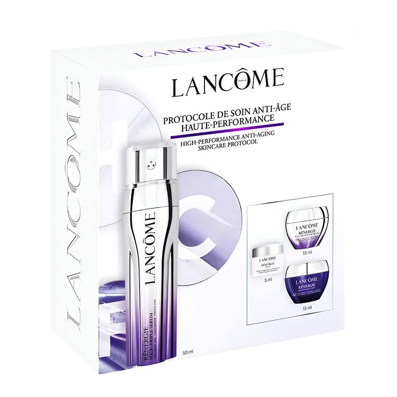 Lancôme Kit Rénergie Triple Serum 50ml + Minis - Kassio Perfumaria